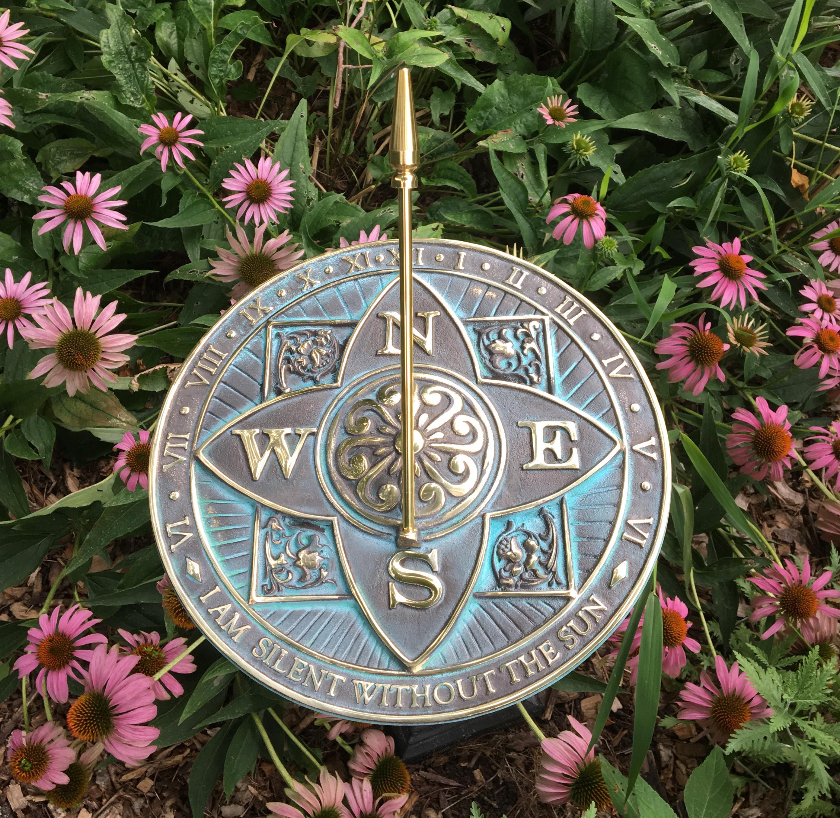 Castelion® Brass Sundial - Sunny Hours Early Persian Brass Sundial ...