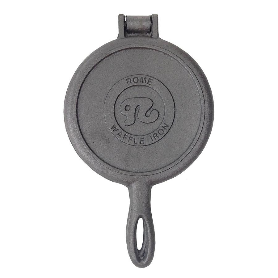 Old Fashioned Waffle Iron - Cast Iron, Rome Industries #1100 ...