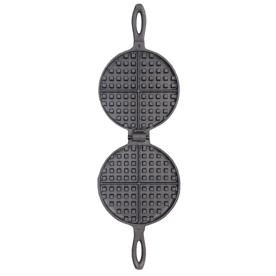 Old Fashioned Waffle Iron - Cast Iron, Rome Industries #1100 – romeindustries
