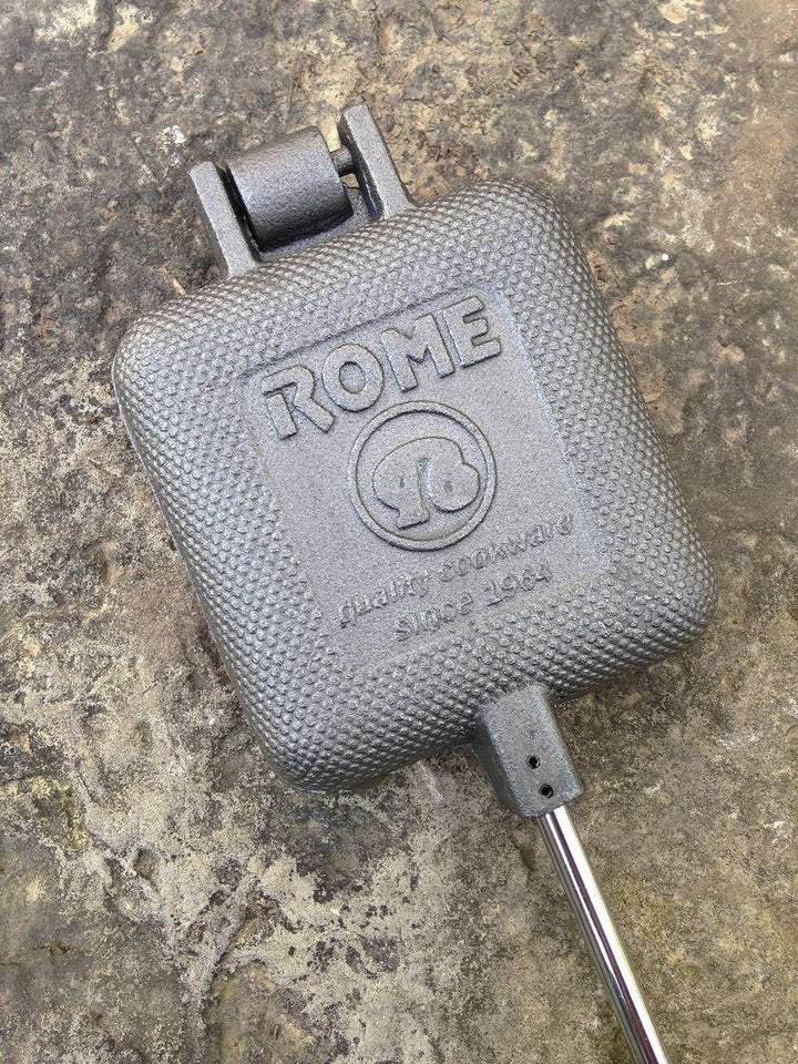 Square Pie Iron - Cast Iron, Rome Industries #1705 – romeindustries