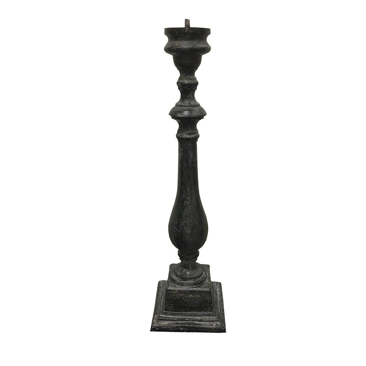 Cast Aluminum Spindle Pedestal, 22" Ht, Rome #B30 – romeindustries